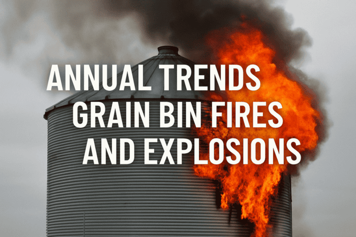 Grain Fires and Explosions: Annual Trends, Causes, & Prevention